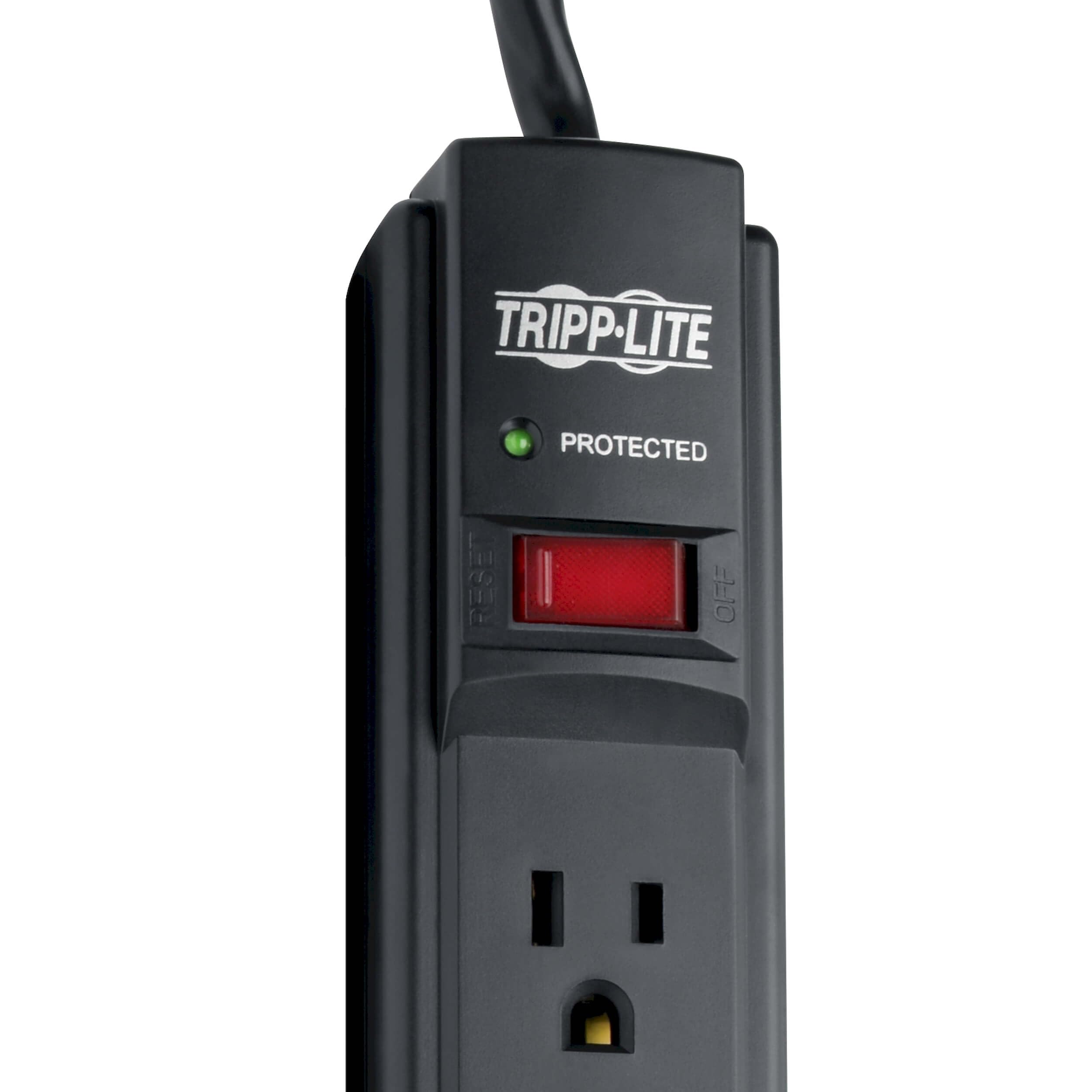 Tripp Lite 6 Outlet Surge Protector Power Strip, 6ft Cord, 790 Joules, Black, $20,000 INSURANCE (TLP606B)