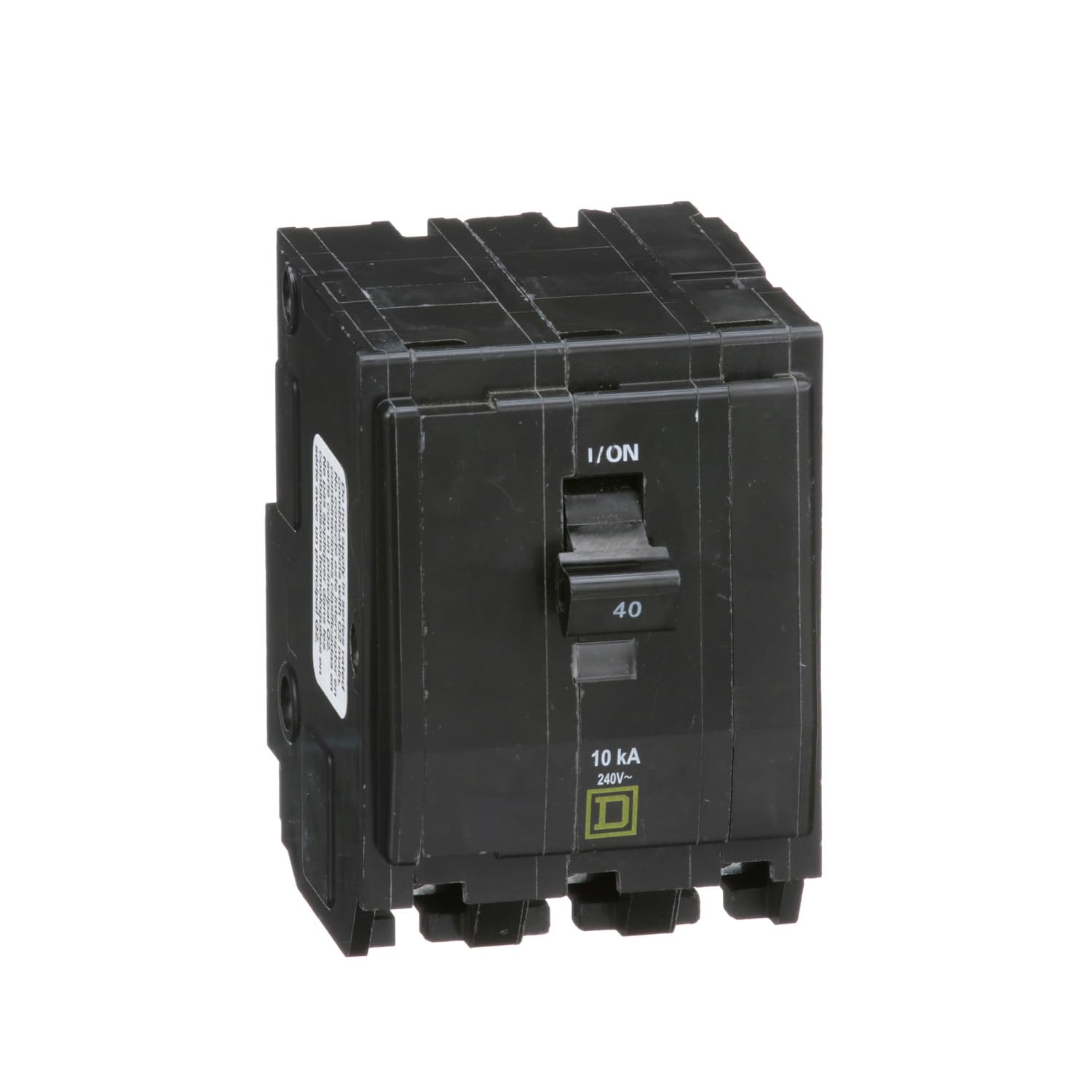 Square D - QO340CP Circuit Breaker, Black