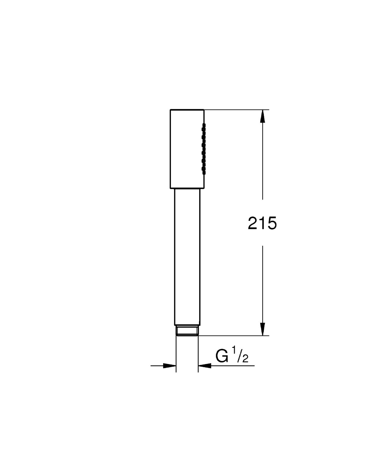 Grohe Sena Stick Hand Shower - 1 Spray