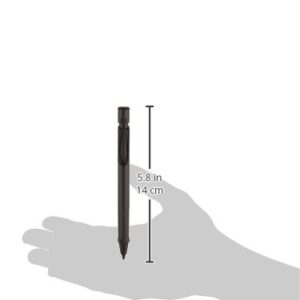 LAMY Safari L117 Mechanical Pencil, Black, 0.02 inches (0.5 mm)