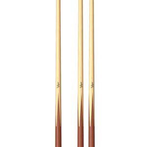 Fat Cat 2-Piece Wall Mounted Hardwood Billiard/Pool Cue Rack, Holds 6 Cues