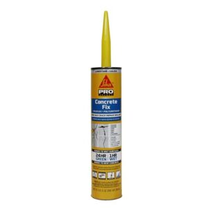 sikaflex concrete fix, limestone, elastic sealant sealing cracks and joints, paintable polyurethane , 10.1 fl. oz