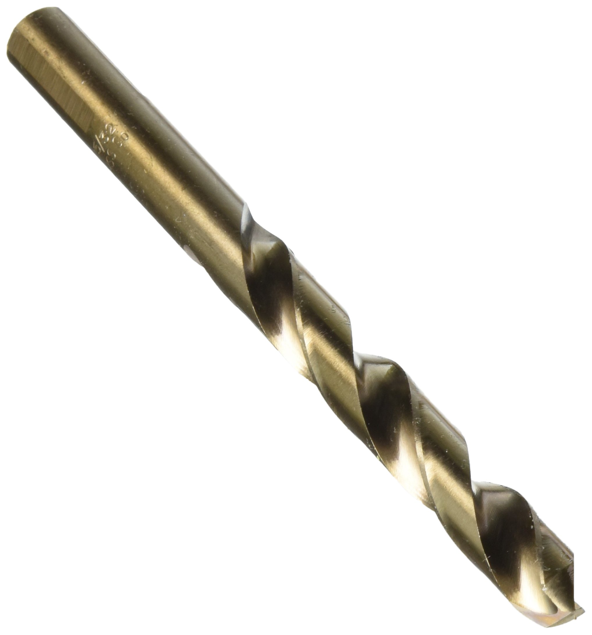 BOSCH CO2157 1-Piece 15/32 In. x 5-3/4 In. Cobalt Metal Drill Bit for Drilling Applications in Light-Gauge Metal, High-Carbon Steel, Aluminum and Ally Steel, Cast Iron, Stainless Steel, Titanium