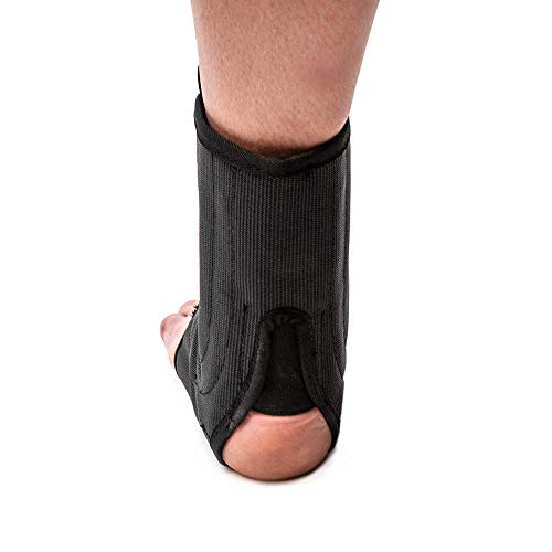 McDavid Ankle Brace with Lace-Up & Stays, Maximum Support, Comfortable Compression & Breathable Design