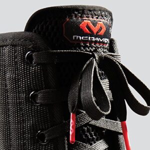 McDavid Ankle Brace with Lace-Up & Stays, Maximum Support, Comfortable Compression & Breathable Design