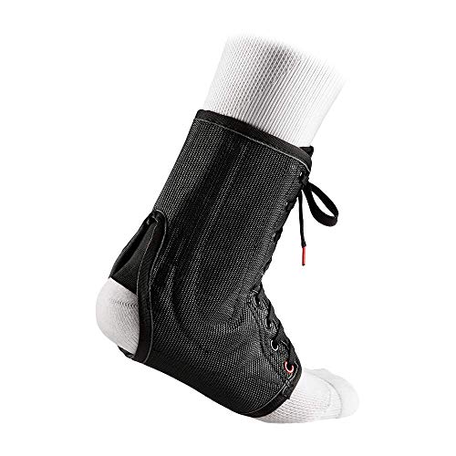 McDavid Ankle Brace with Lace-Up & Stays, Maximum Support, Comfortable Compression & Breathable Design