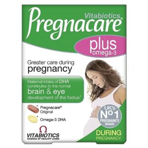 vitabiotics - pregnacare - plus omega-3-56 tablets