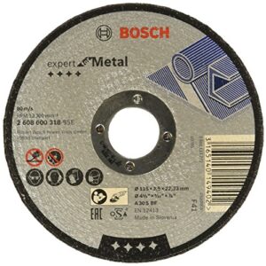 bosch 2608600318 - straight cutting disc - metal a 30 s bf, 115 mm, 2.5 mm (pack of 1)