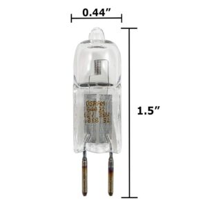 Osram 64432 Halostar 35W 600 Lumens T12 Halogen GY6.35 Base 12 Volt Clear Light Bulb