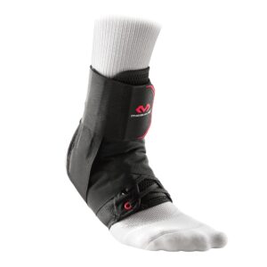 mcdavid ankle brace w/cross straps, maximum support, comfortable compression & breathable design, injury recovery