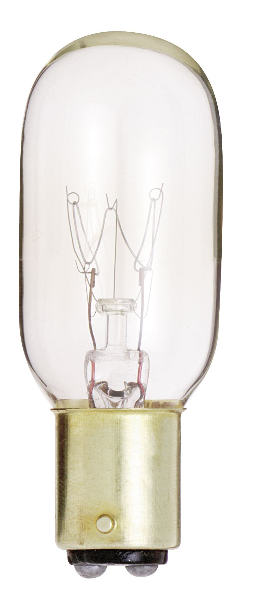 Satco S3909 Bayonet Bulb in Light Finish, 2.63 inches, 1 Count (Pack of 1), Clear