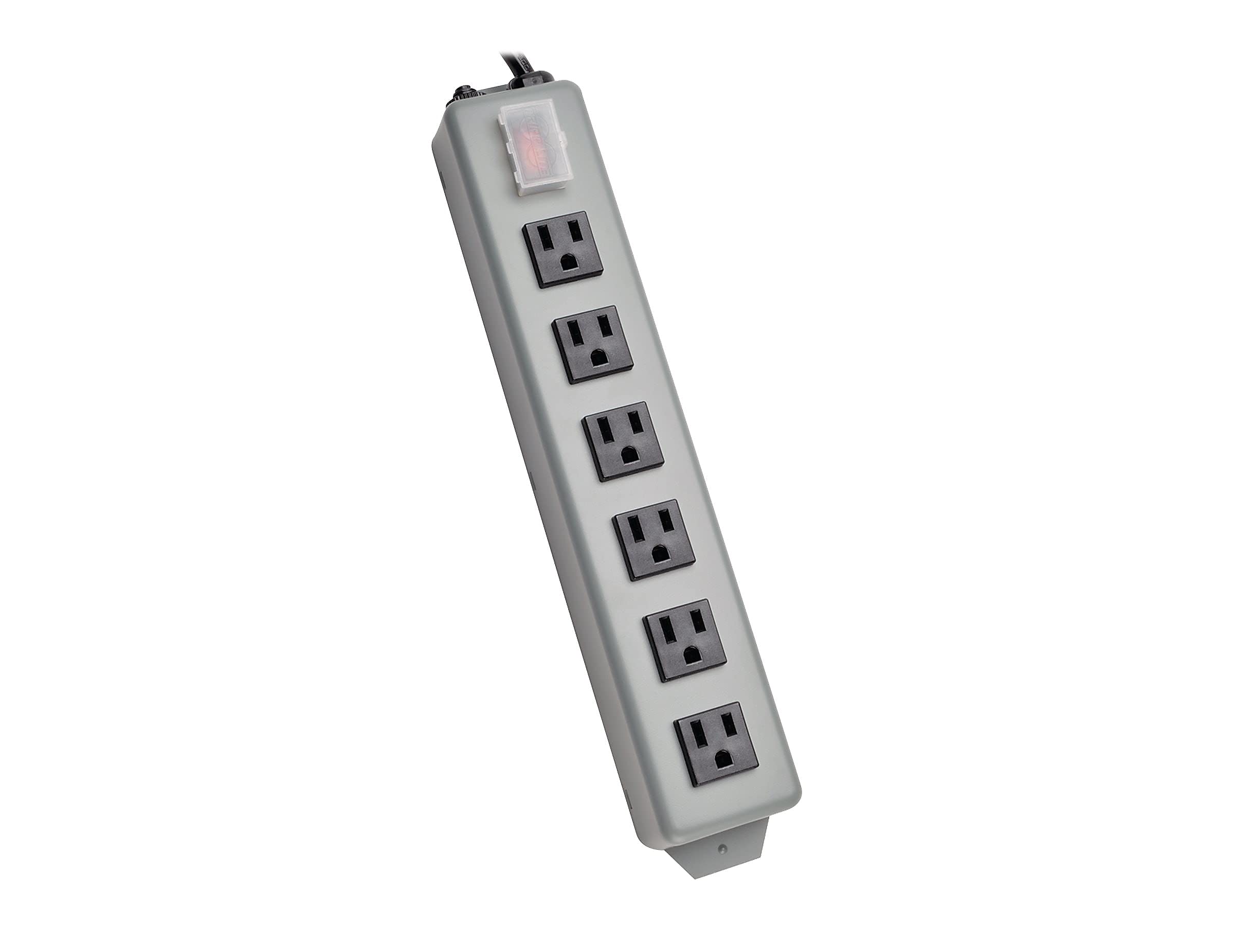 Tripp Lite 6 Outlet Waber Industrial Power Strip, 6ft Cord with 5-15P Plug (6SP) blue