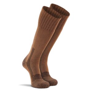 fox river military wick dry maximum mid calf boot sock (xlarge/coyote brown)