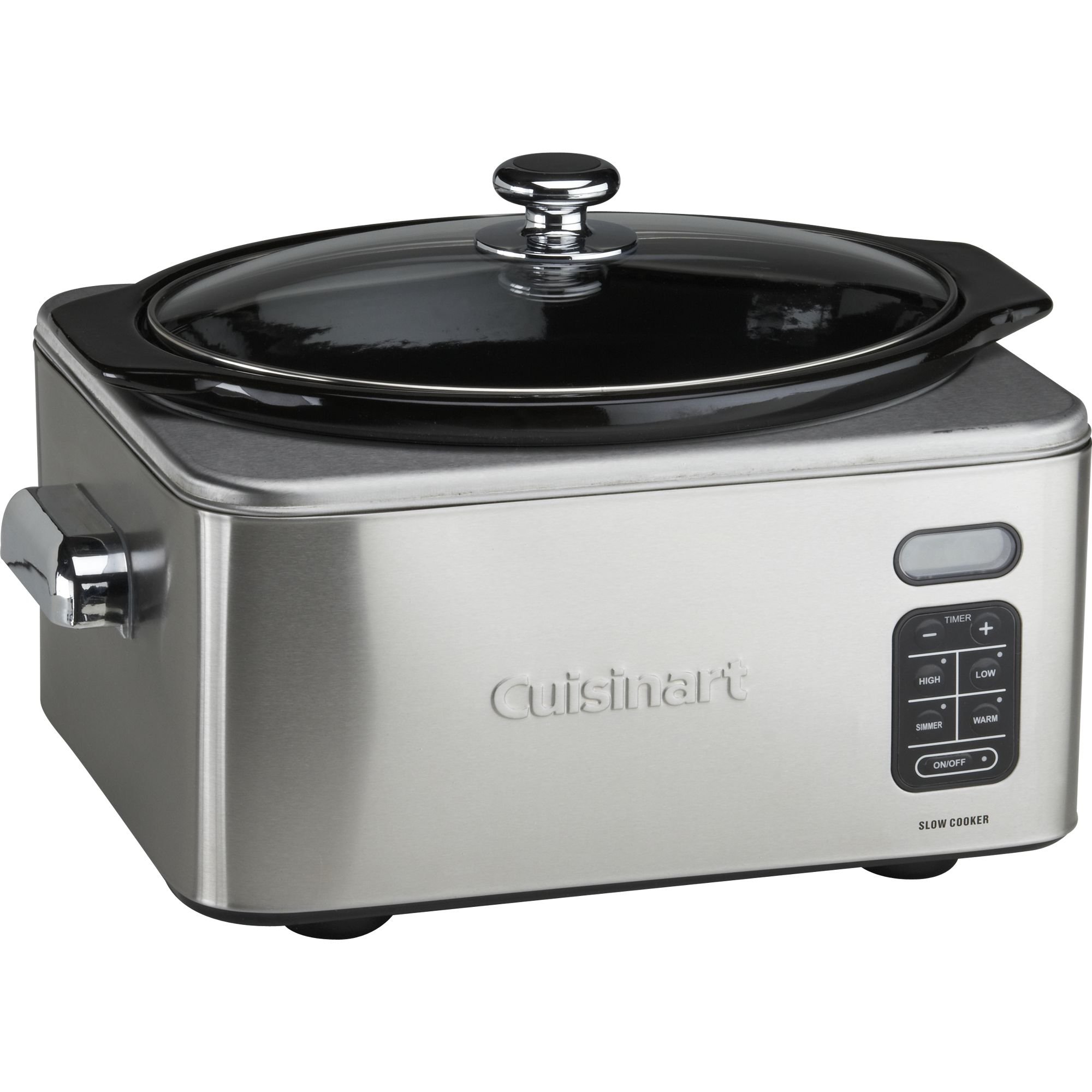 Cuisinart PSC-650 Stainless Steel 6-1/2-Quart Programmable Slow Cooker (Silver)