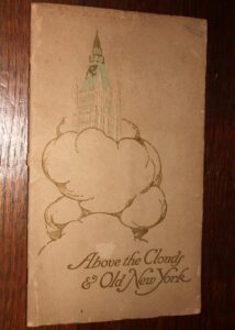 above the clouds and old new york - ...the woolworth building