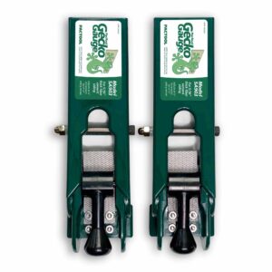 pactool gecko gauge, the original home siding installation kit - for use with 5/16 inch fiber cement siding and james hardie siding, includes 2 gecko gauge clamps