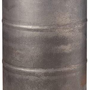 Vogelzang US DR55 55 Gallon Drum for Barrel Camp Stove Kit, Gray , Small