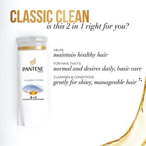 Pantene Pro-V 2 in 1 Shampoo & Conditioner, Classic Care, 12.6 Ounce