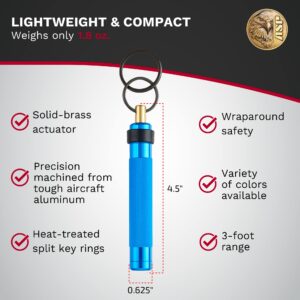 ASP - D1 Metro Defender Pepper Spray, Self-Defense for Women and Men, Quick-Release Personal Defense Equipment, Personal Protection Device, Safety Running Gear, Personal Security Devices, 0.10 Ounces