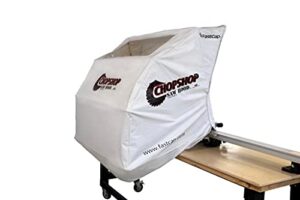 fastcap sawhoodwhite chopshop miter saw dust hood