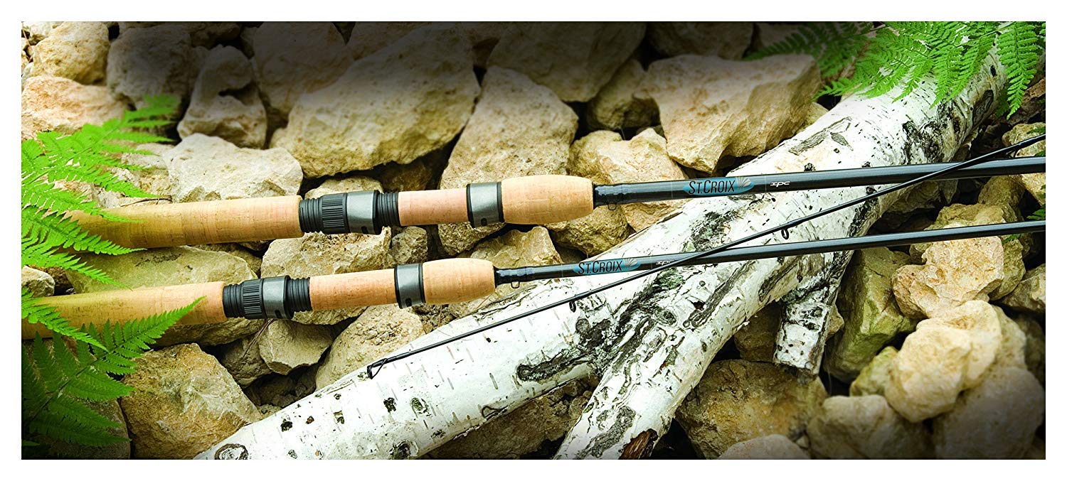 St. Croix Rods Avid Series Spinning Rod carbon pearl, 5'6" - Feet