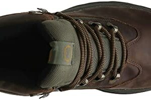 Timberland Men's Chocorua Trail Mid Waterproof Hiking Boot, Brown/Green, 12 D - Medium