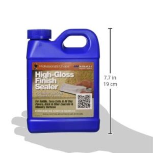 Miracle Sealants HGFS6QT High Finish Sealer Color & Gloss Enhancers, Quart, Clear, 32 Fl Oz