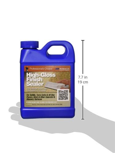 Miracle Sealants HGFS6QT High Finish Sealer Color & Gloss Enhancers, Quart, Clear, 32 Fl Oz