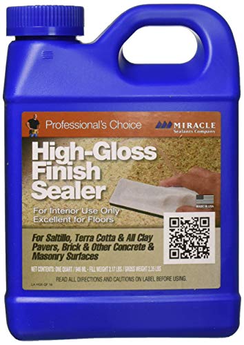 Miracle Sealants HGFS6QT High Finish Sealer Color & Gloss Enhancers, Quart, Clear, 32 Fl Oz