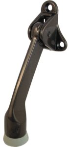 prime-line u 9152 diecast, bronze finish, drop down door holder (single pack)