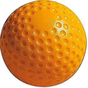 macgregor 12" yellow dimpled softballs (one dozen)