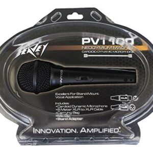 Peavey PVi 100 XLR Dynamic Cardioid Microphone with XLR Cable