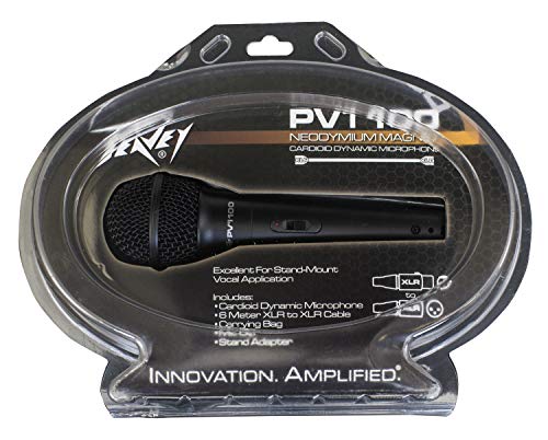 Peavey PVi 100 XLR Dynamic Cardioid Microphone with XLR Cable