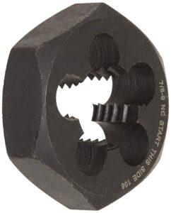 bosch b46028 7/8-9 size and thread black oxide hex dies (bulk)