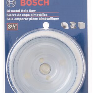 BOSCH HB350 3-1/2 In. Bi-Metal Hole Saw , White