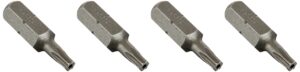 bosch 38344 t15h by 1-inch security torx insert bit, extra hard