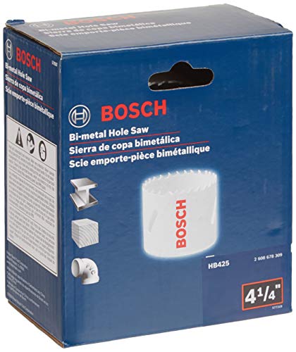 BOSCH HB425 4-1/4 In. Bi-Metal Hole Saw , White