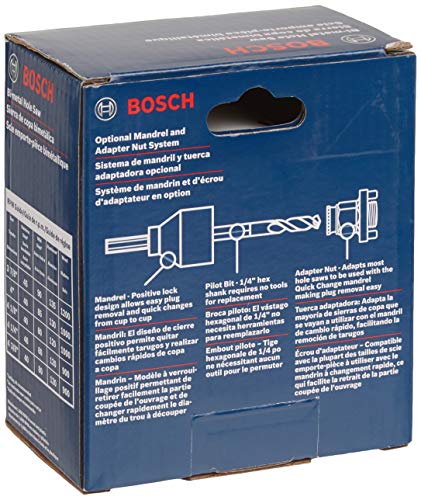 BOSCH HB425 4-1/4 In. Bi-Metal Hole Saw , White