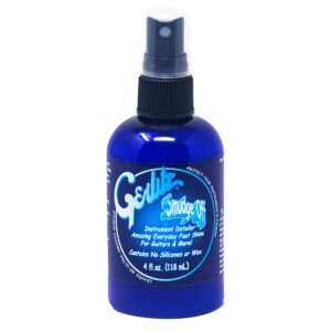 gerlitz smudge off guitar polish - premium guitar cleaner, protector, and instrument detailer to restore, clean, and preserve - for all guitar types and woods - 4oz. spray bottle