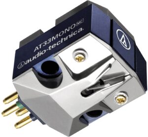 audio-technica at33mono dual moving coil turntable cartridge