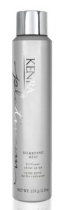 kenra platinum silkening mist 80% | brilliant shine spray | smooths flyaways, detangles and tames frizz | humidity protection | all hair types | 5.3 oz