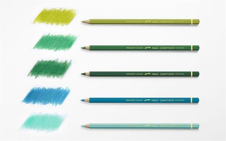 CREATIVE ART MATERIALS Caran d'Ache Pablo Pencil Set of 40 (666.340)