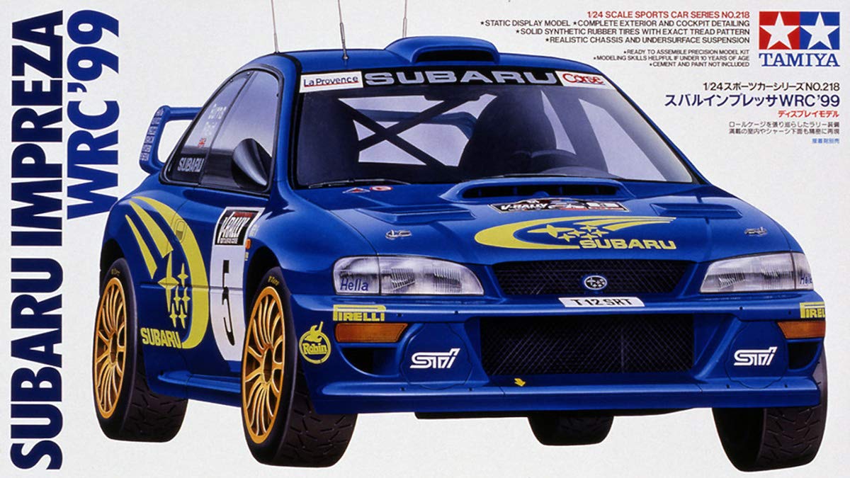 Tamiya - 24218 - Model - Subaru Impreza WRC 99 - Scale 1:24