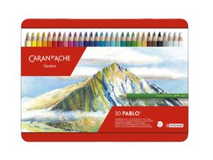 caran d'ache pablo colored pencil set of 30 (666.330)