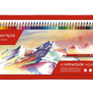 CREATIVE ART MATERIALS Caran D'ache Supracolor Metal Box Set Of 40 (3888.340)