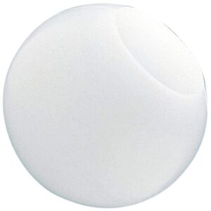 westinghouse 12 in. white acrylic neckless globe