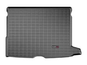 weathertech cargo trunk liner for mercedes amg glc 63 suv, glc suv, glc-class, amg glc 43, amg glc 43 suv - behind 2nd row (40854) black