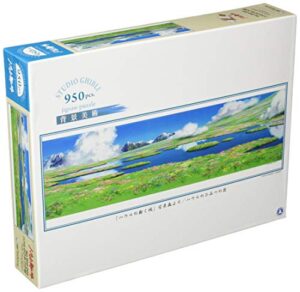 950-204 of secret garden of 950 piece studio ghibli background art series howl