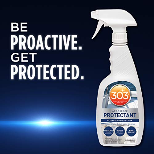 303 Products Marine Aerospace Protectant – UV Protection – Repels Dust, Dirt, & Staining – Smooth Matte Finish – Restores Like-New Appearance – 32 Fl. Oz. (30306)