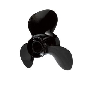 Quicksilver Black Diamond 3-Blade Aluminum Propeller, 16 dia x 14 pitch, Right Hand